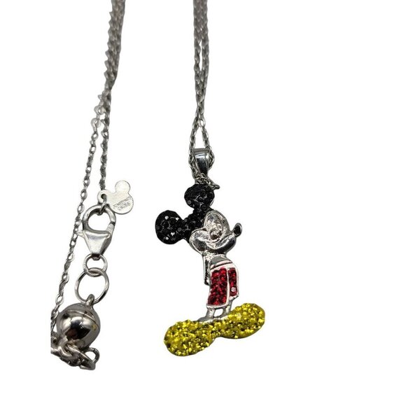 DISNEY JCM | Jewelry | Disney Jcm Brass Crystal Mickey Mouse Pendant ...